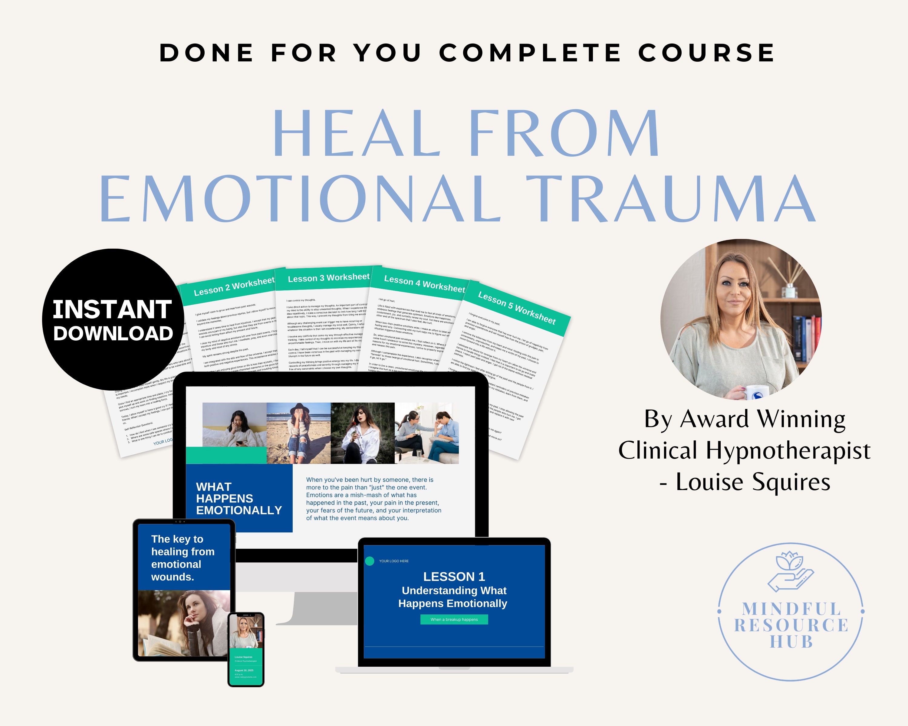 Done for You DFY Healing From Emotional Trauma White Label Course ...