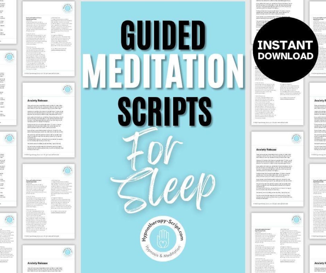 10 Meditation Scripts for Sleep for Therapists, Yoga Instructors ...