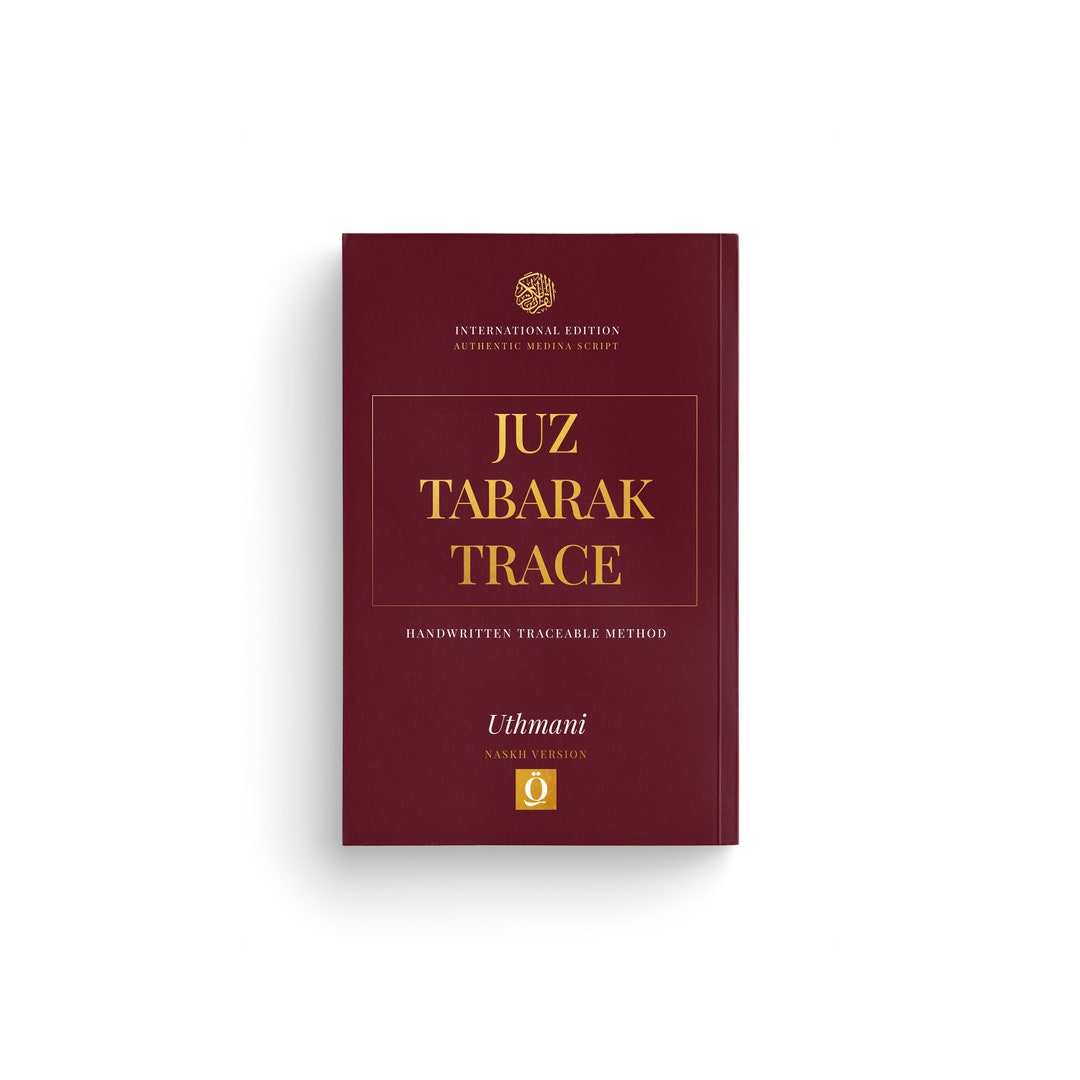 Juz Tabarak Trace: Medina Uthmani Script, Quran Tracing Workbook - Etsy