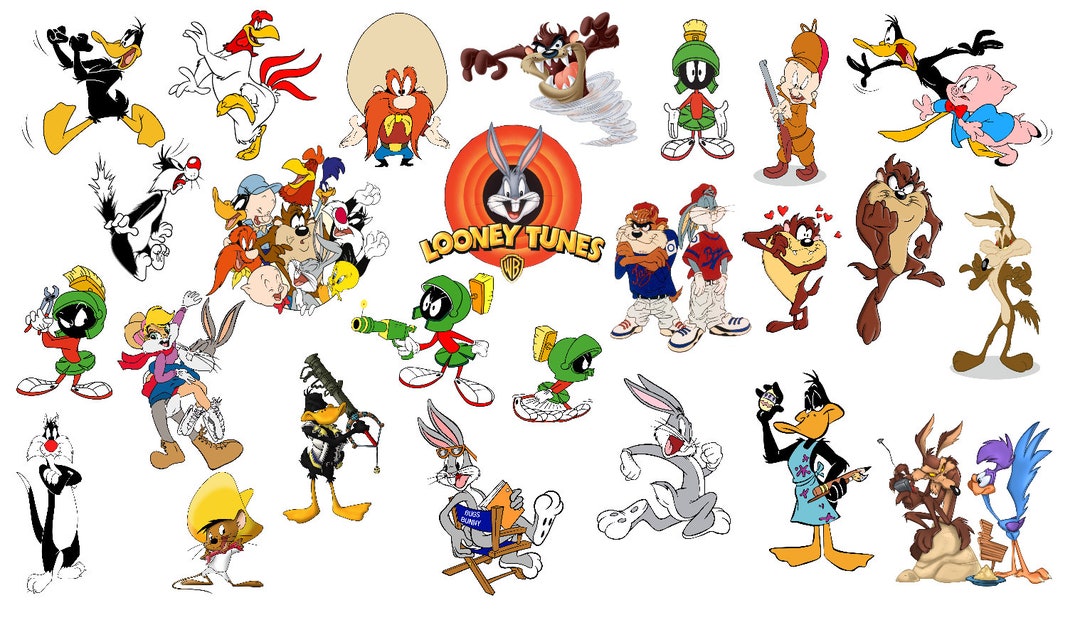 25 Pieces LOONEY TUNES Png - Etsy
