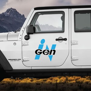 Ingen Jurassic World Compatible for Jeep SUV Truck Car Vehicle Decal ...