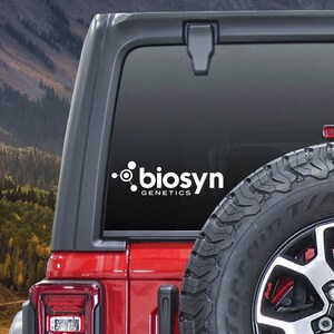 Biosyn Genetics Jurassic Park Compatible for Jeep SUV Truck Car Vehicle ...