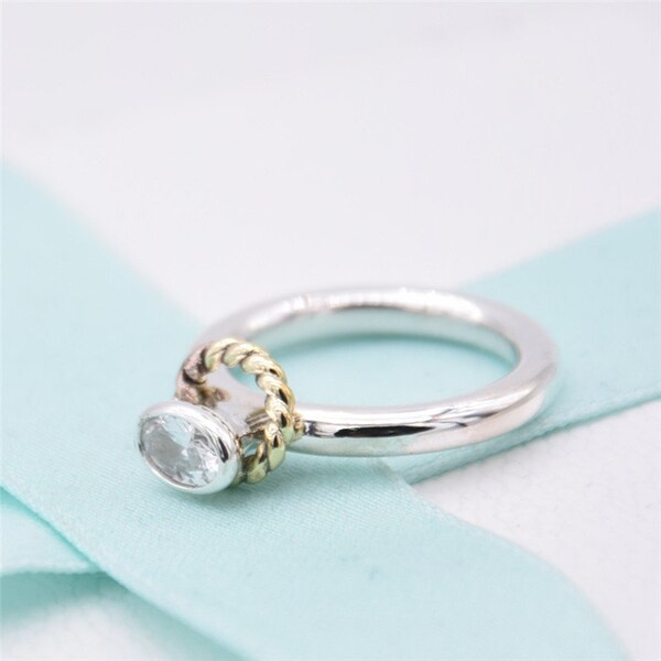 Pandora Gold Ring - Etsy