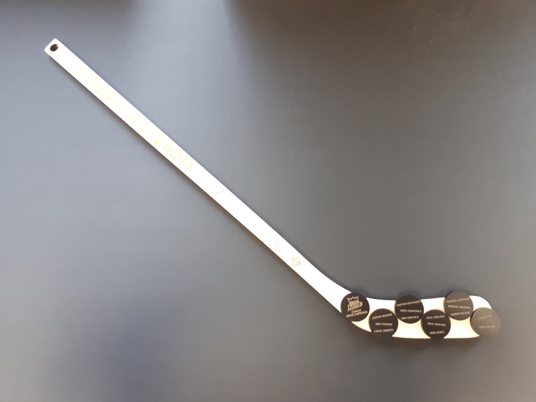 Hockey Coach Gift Players Names Engraved on Hockey Pucks Personalized ...