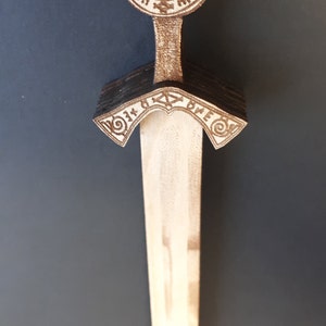 Gramr Bookmark, Sigurd's Sword Miniature, Balmung, Mothung, Wooden ...