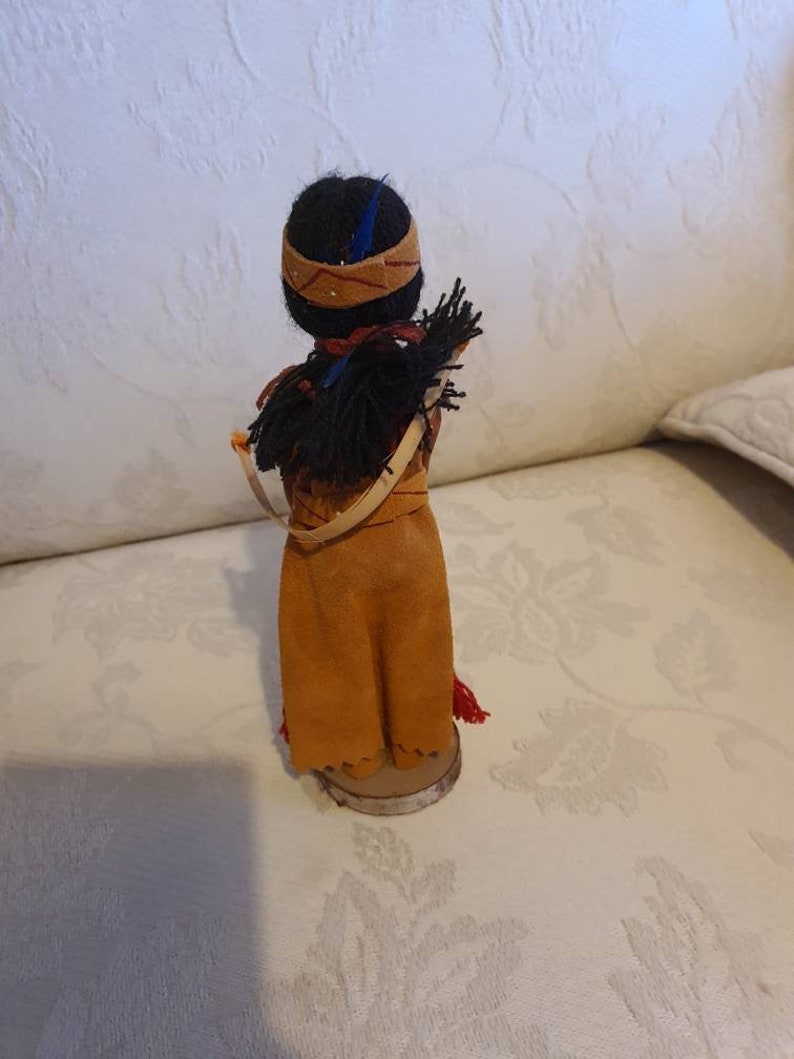 Vintage Indian Art Eskimo Doll 1950s - Etsy