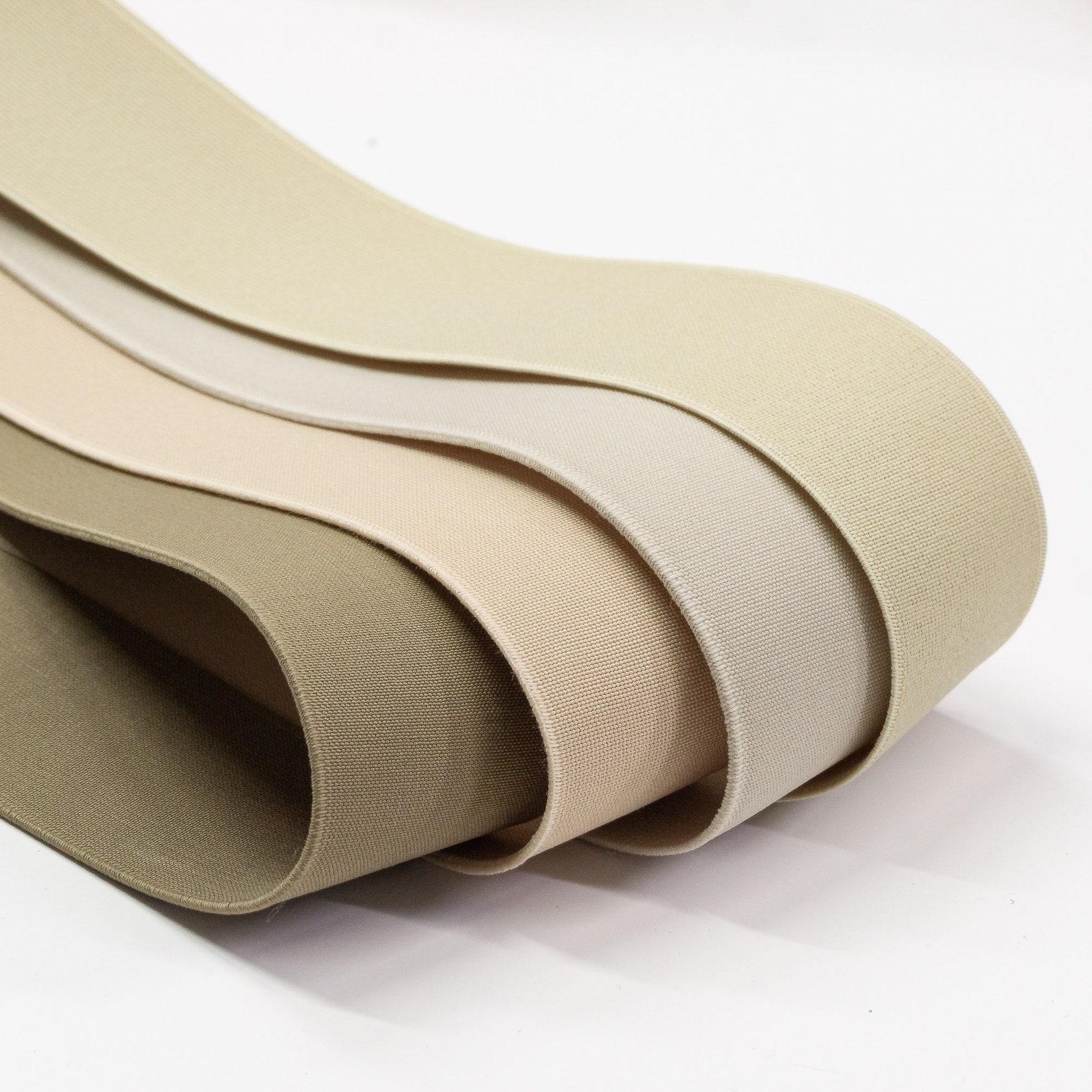 2 Inch (5 Cm) - Heavy Duty Woven Elastic Band - Waist Corset Elastic ...