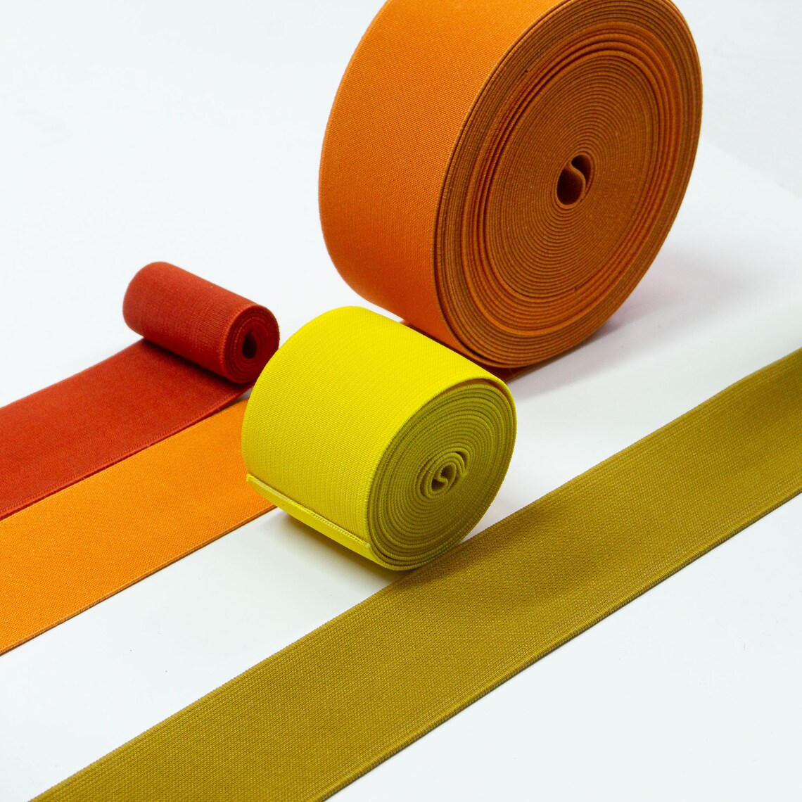 2 Inch (5 Cm) - Heavy Duty Woven Elastic Band - Waist Corset Elastic ...