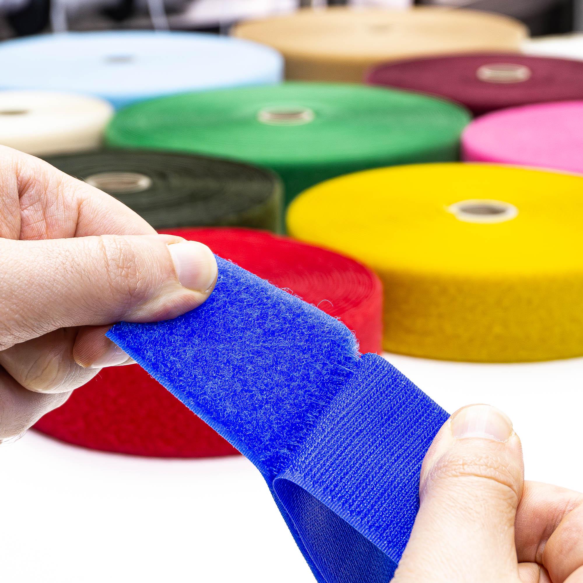 2 Inch (5 Cm) Wide Velcro Strap Fastener - Strong Hold Colored Hook ...