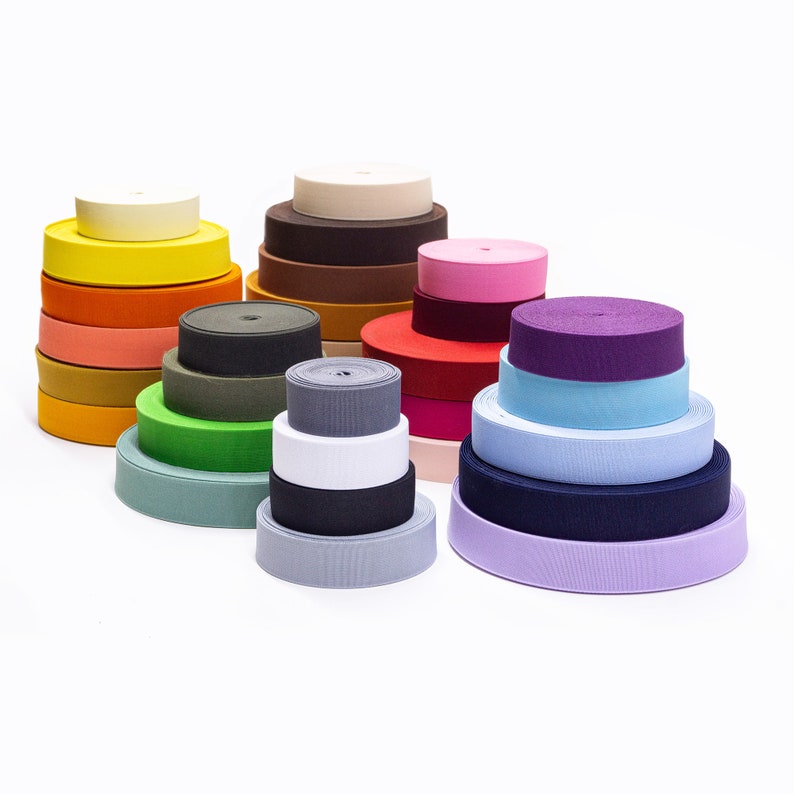 1.2 Inch (30 Mm) - Strength Stretch Woven Elastic Band (30+ Colors ...