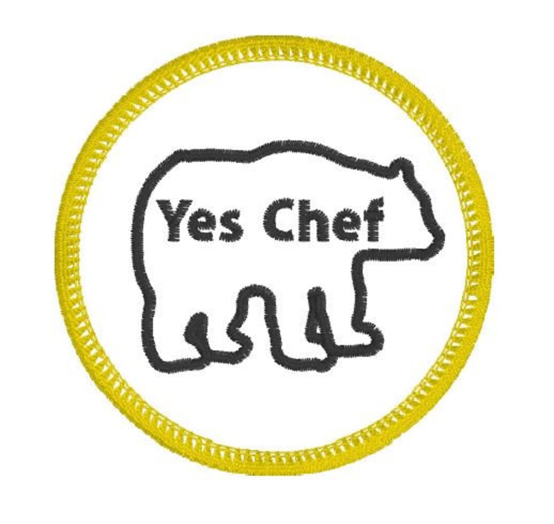 Embroidered Yes Chef Patch – Perfect for Culinary Enthusiasts - Etsy