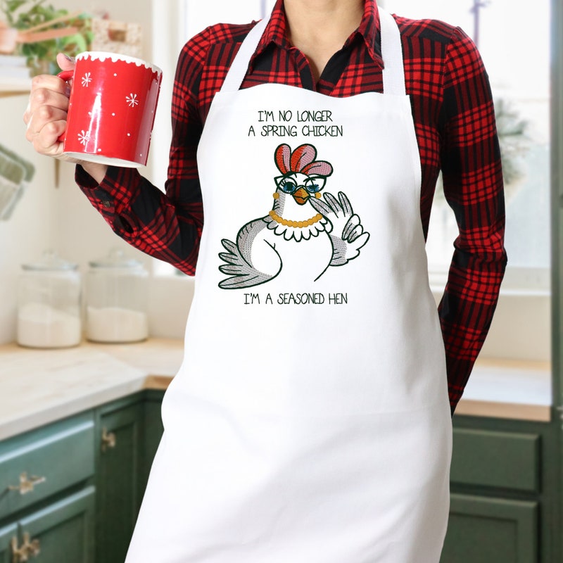 Chicken Kitchen Apron - Etsy