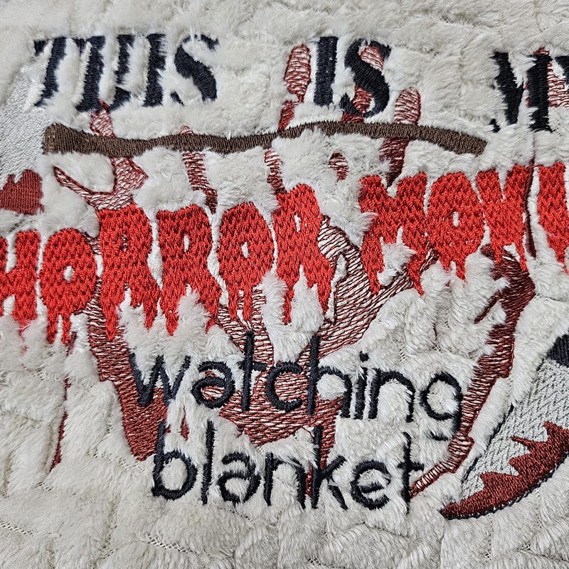 Horror Blanket - Etsy