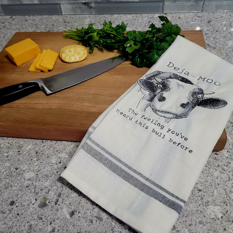 Funny Kitchen Towel - Etsy