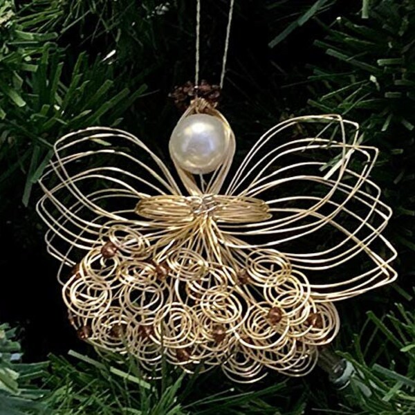 Wire Angel - Etsy