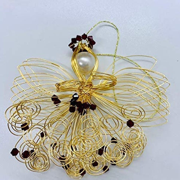 Wire Angel Ornaments - Etsy