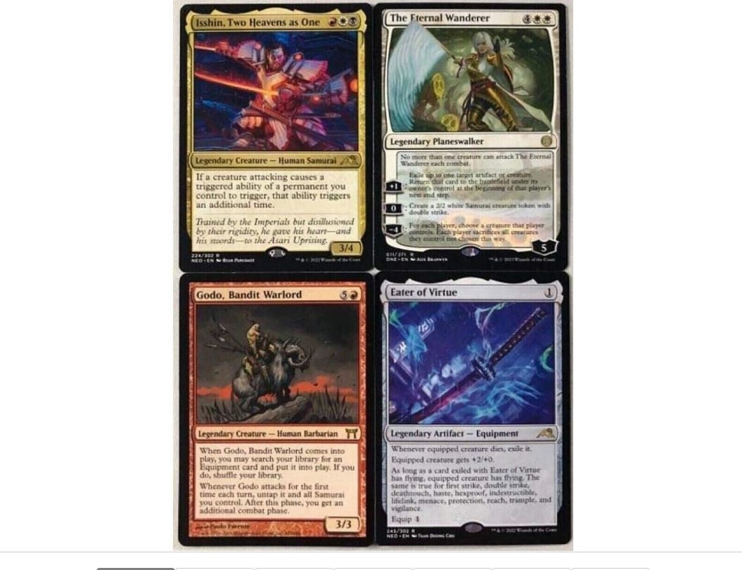EDH Samurai Deck Commander MTG Magic the Gathering - Etsy