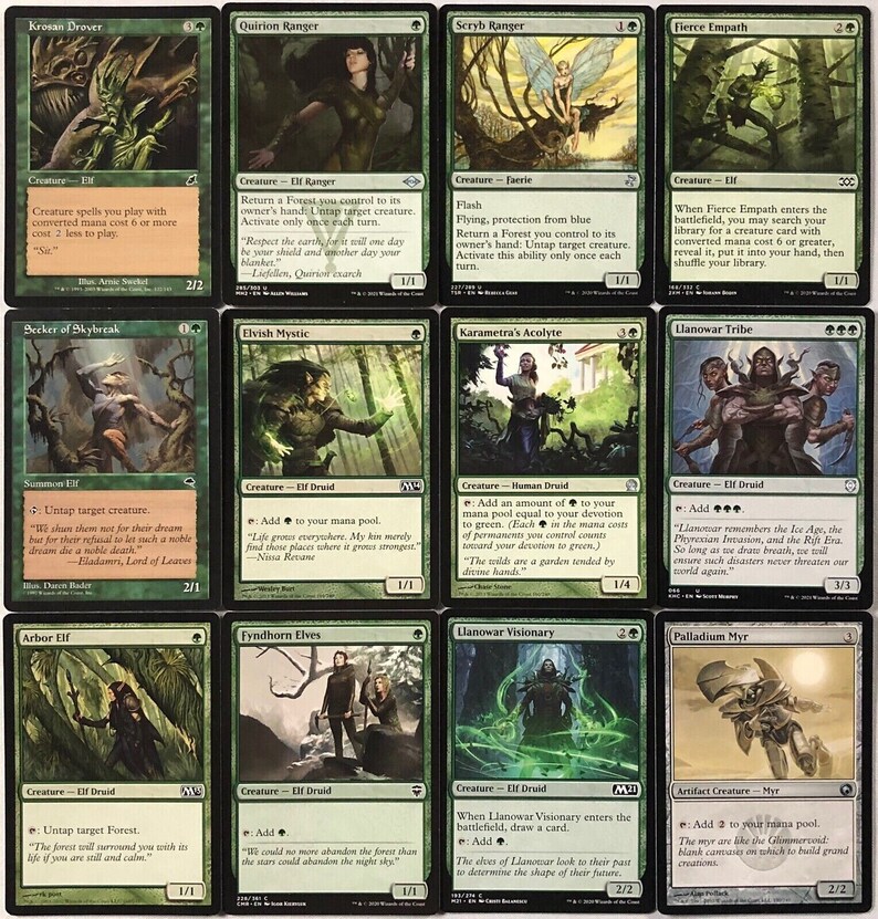 EDH Wurm Deck Commander MTG Magic the Gathering - Etsy