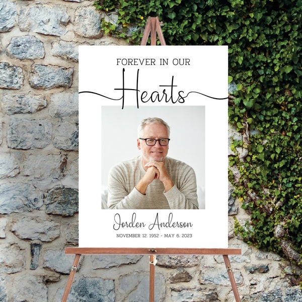 Funeral Memory Board - Etsy