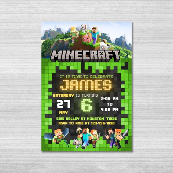 Invitation Template - Etsy