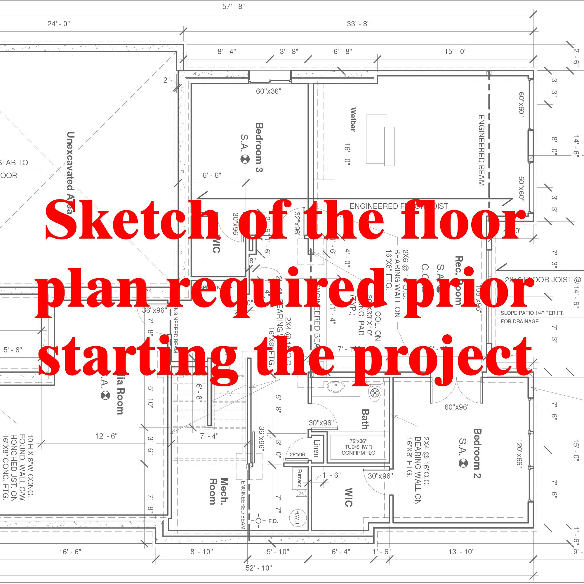 Custom Floor Plans and Elevation Views, Custom Design and Drafting ...