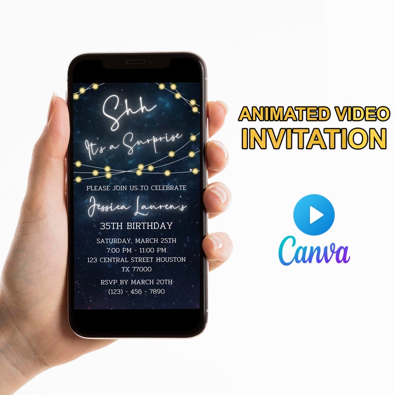 Video Invitation - Etsy