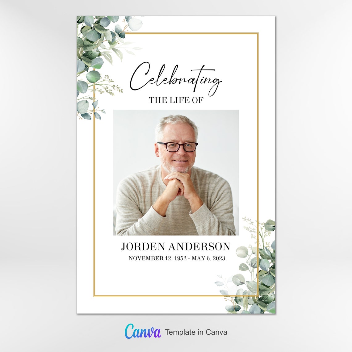 Funeral Welcome Sign Funeral Memorial Sign Template - Etsy Canada