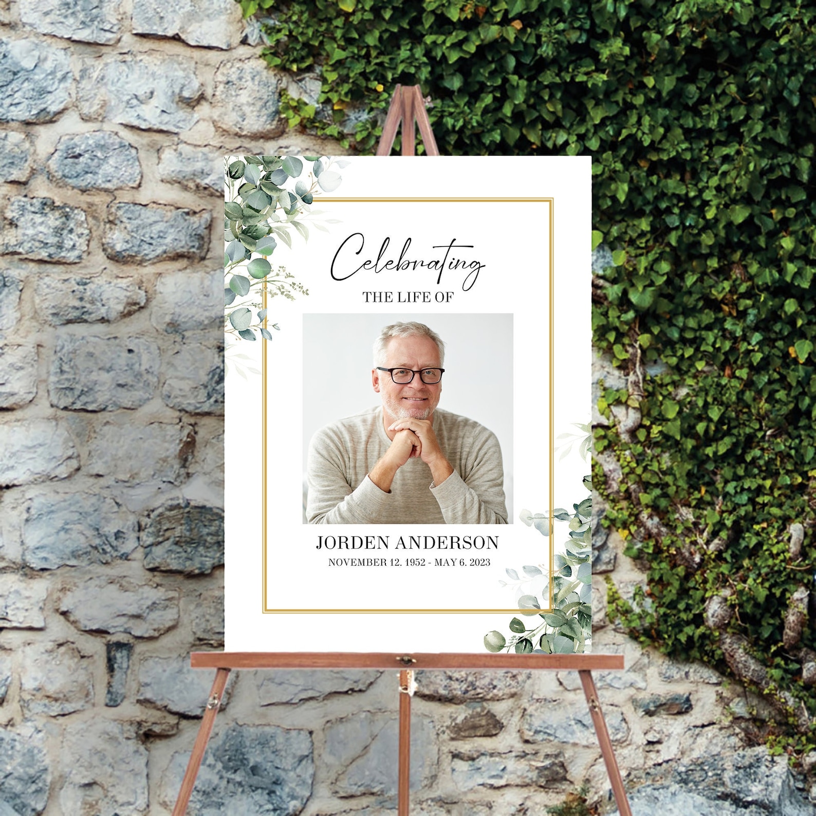 Funeral Welcome Sign Funeral Memorial Sign Template - Etsy Canada