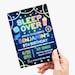 Sleepover Birthday Invitation Template, Neon Sleepover Invite, Slumber ...