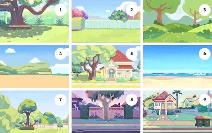 Personalized Bluey Family Portrait, Custom Bluey Portrait, Bluey Gift ...