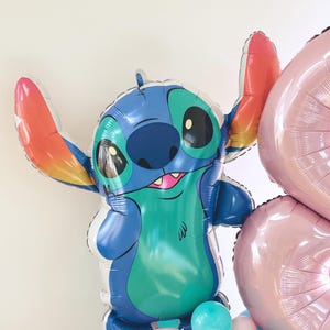 DIY Large Stitch Balloon Sculpture, Stitch Balloon Stack, Stitch ...