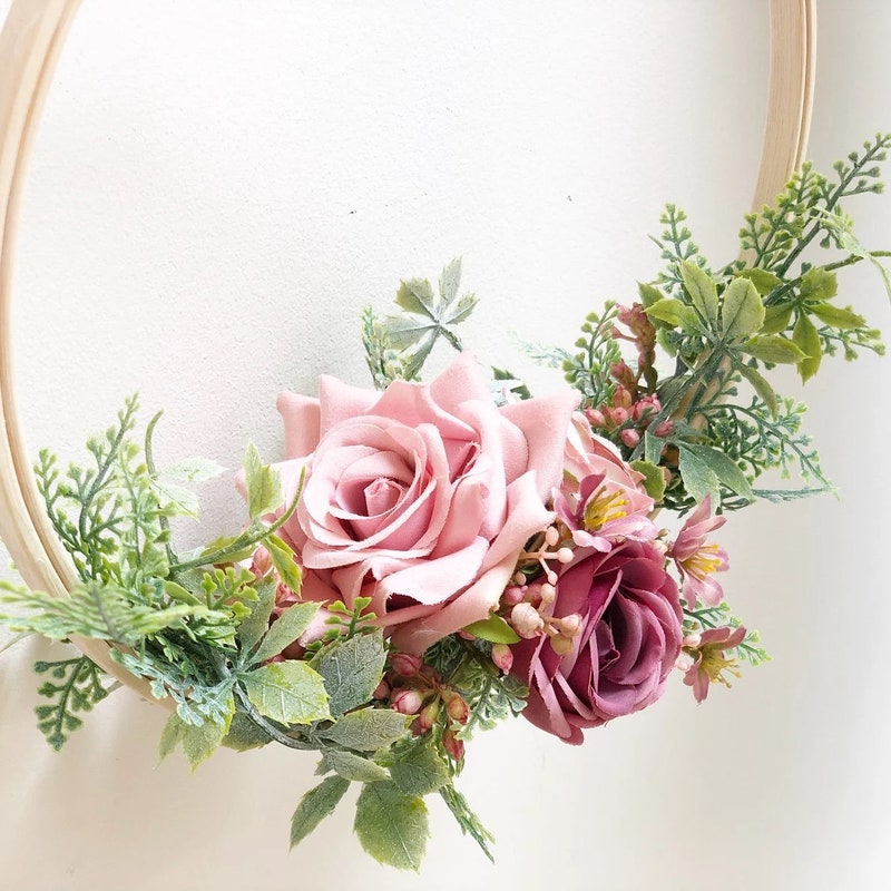 Floral Hoop Centerpiece - Etsy