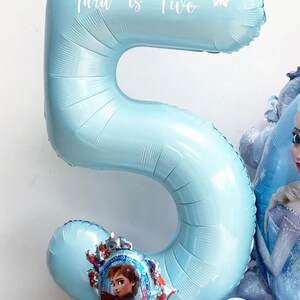 DIY Large Frozen Balloon Sculpture, Frozen Balloon Stack, Frozen ...