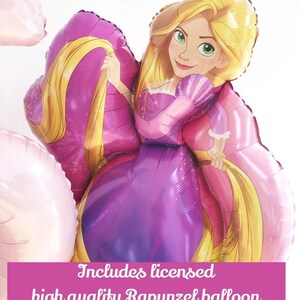 DIY Large Rapunzel Balloon Sculpture, Rapunzel Balloon Stack, Rapunzel ...