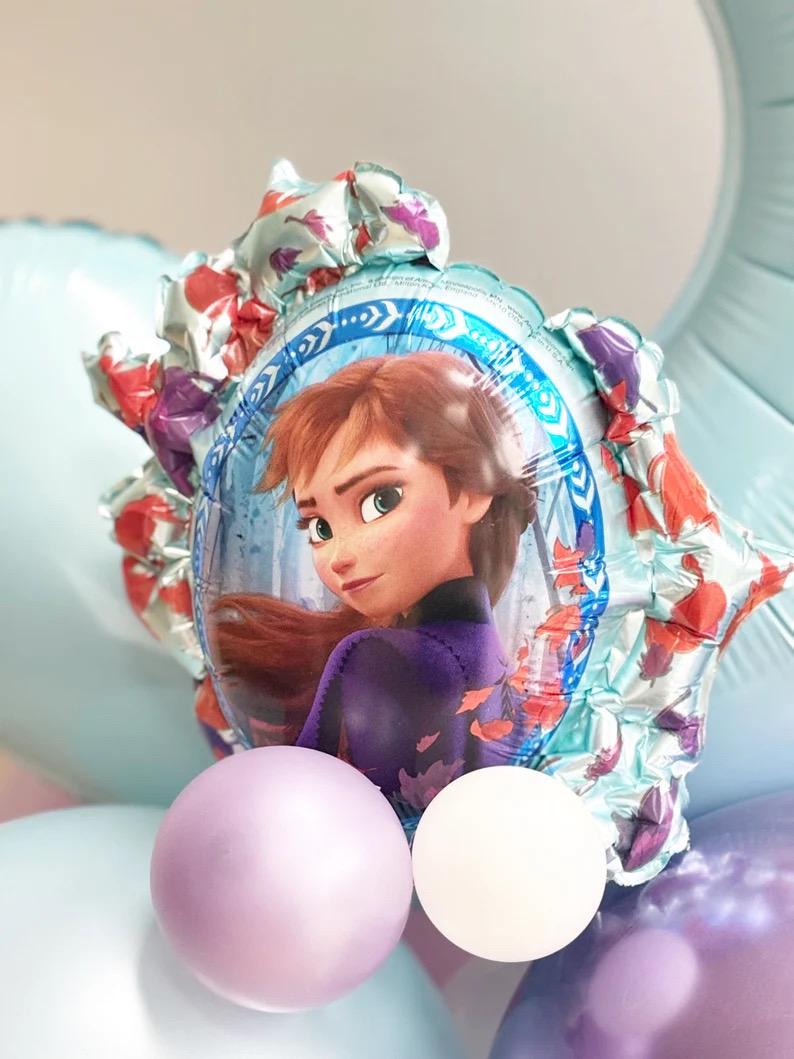 DIY Large Frozen Balloon Sculpture, Frozen Balloon Stack, Frozen ...