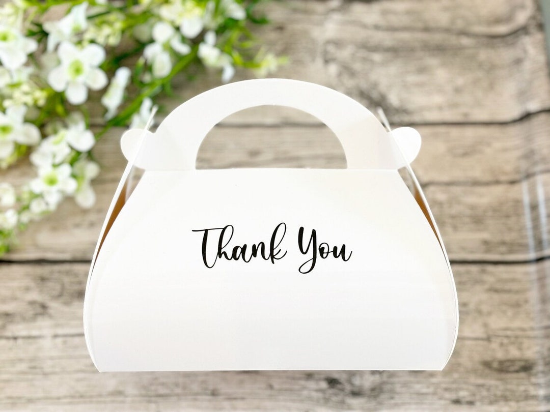 High Quality 'thank You' Boxes, Cake Boxes, Treat Boxes , White Thank ...