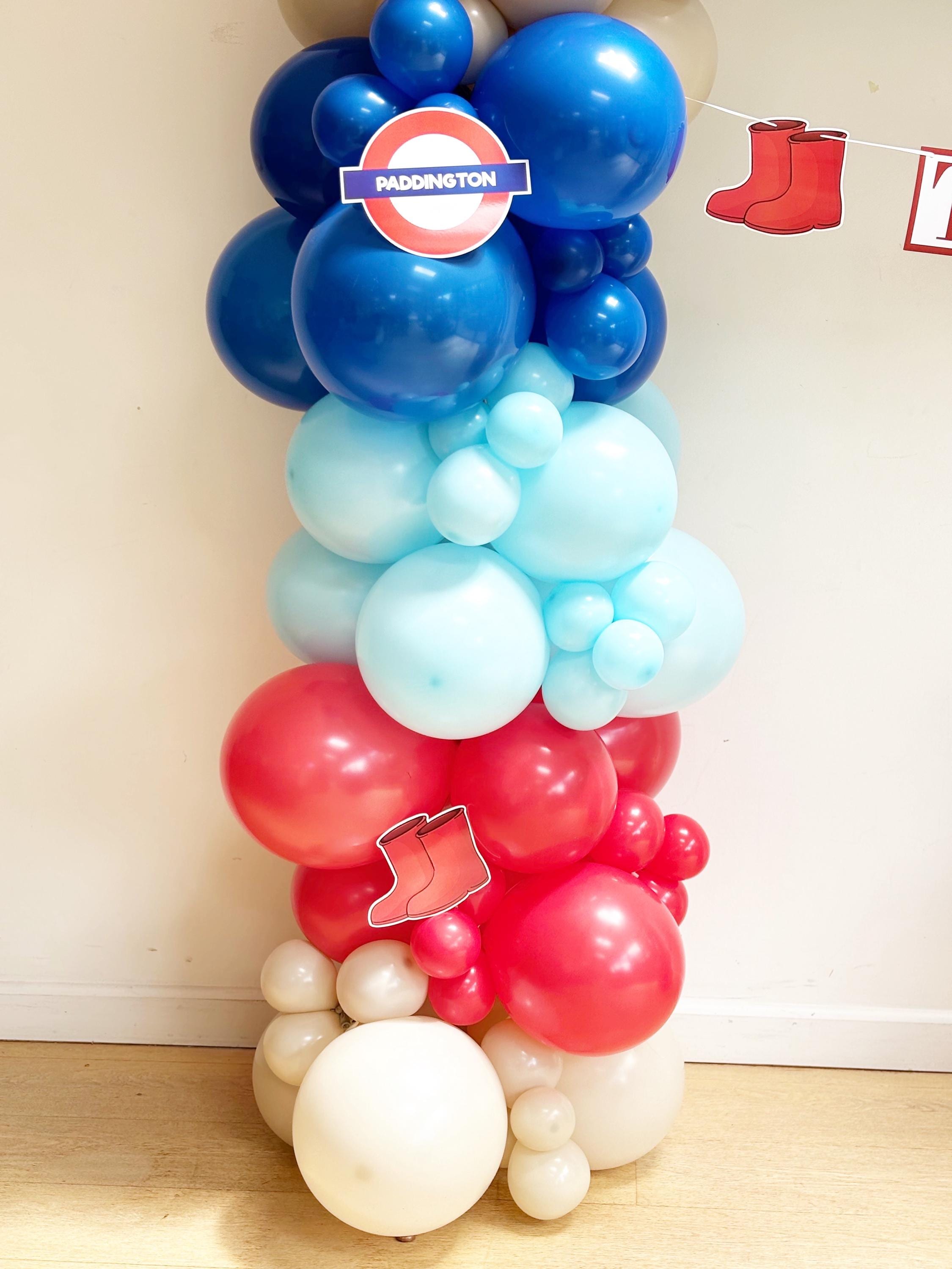 Paddington Balloon Arch, London Birthday, Paddington Birthday ...