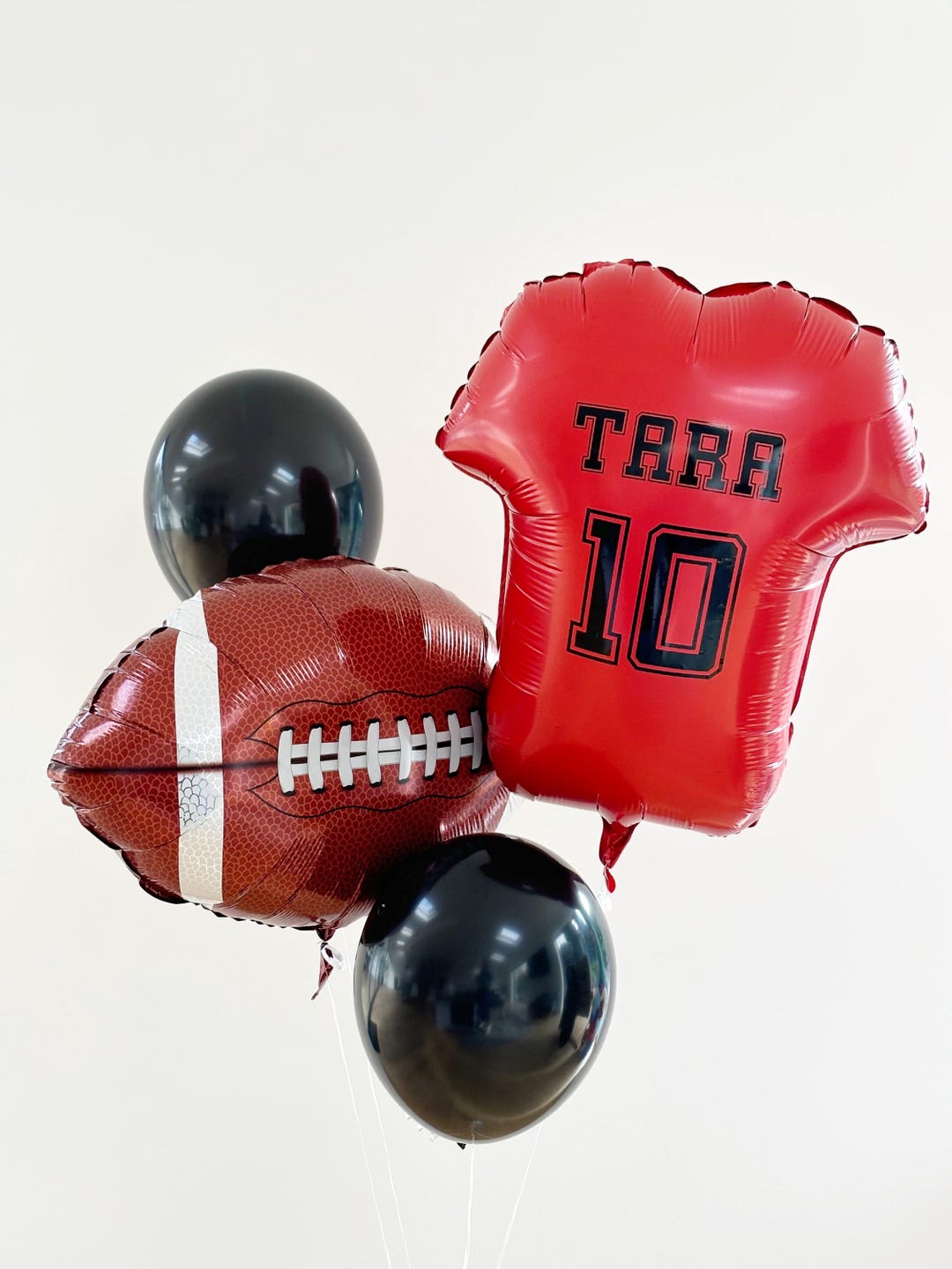 DIY Personalised American Football Balloon Set, Uninflated, American ...