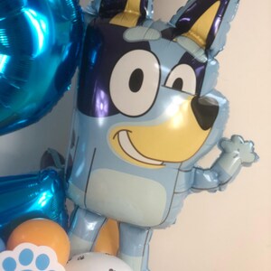 DIY Large Bluey Balloon Sculpture, Bluey Kids Birthday Balloon ...