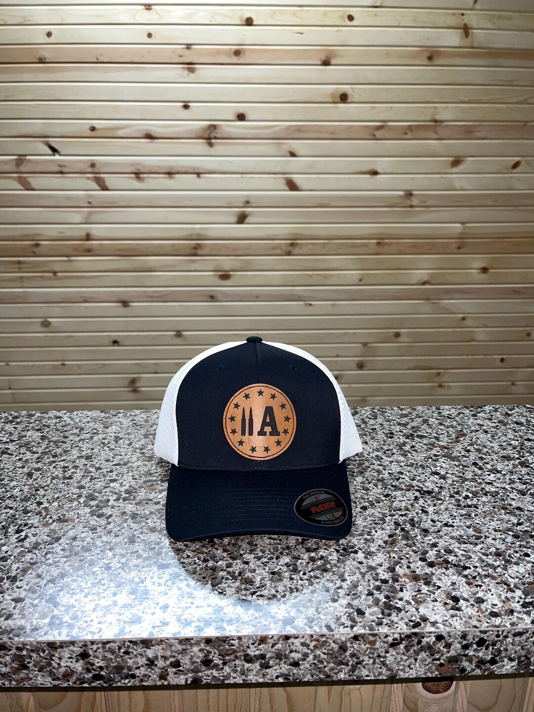 2nd Amendment Leather Patch Flex Fit Hats, Mens Flexfit Hat, Patriotic Hat, Christmas Gift Idea ...