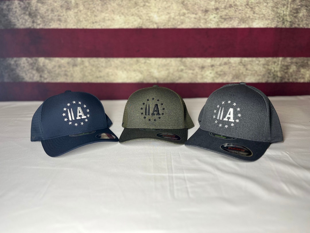 2A Flexfit Mesh Hat, 2nd Amendment Hat, Conservative Trucker Cap, Quality Men Trucker Caps ...