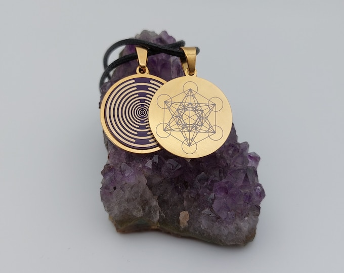 Metatron Lakhovsky MWO Necklace, 5G Protection Amulet, EMF Shield ...