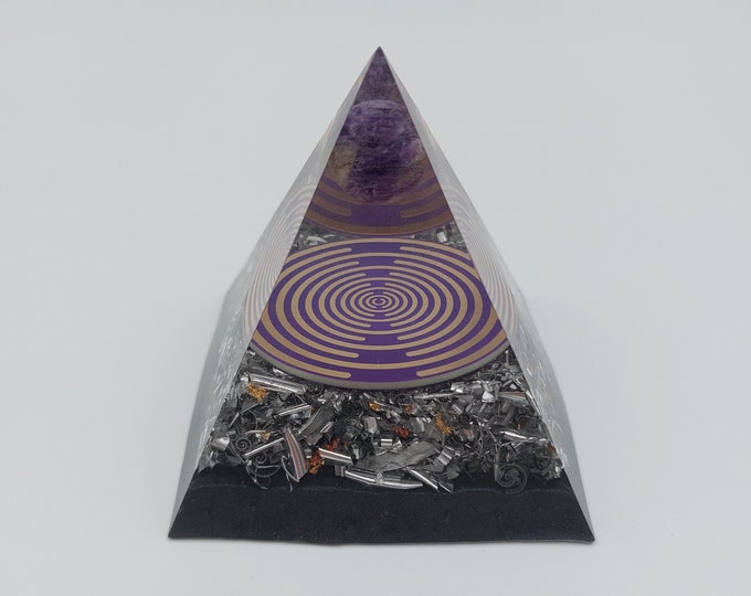 Orgonite Pyramid 50 Mm Lakhovsky MWO, 5G Protection EMF Shield, Orgone ...