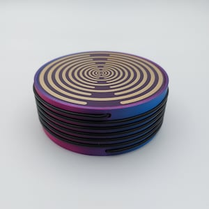 Scalar Wave Harmonization Lakhovsky MWO Disc, Radionic Tesla Spiral ...