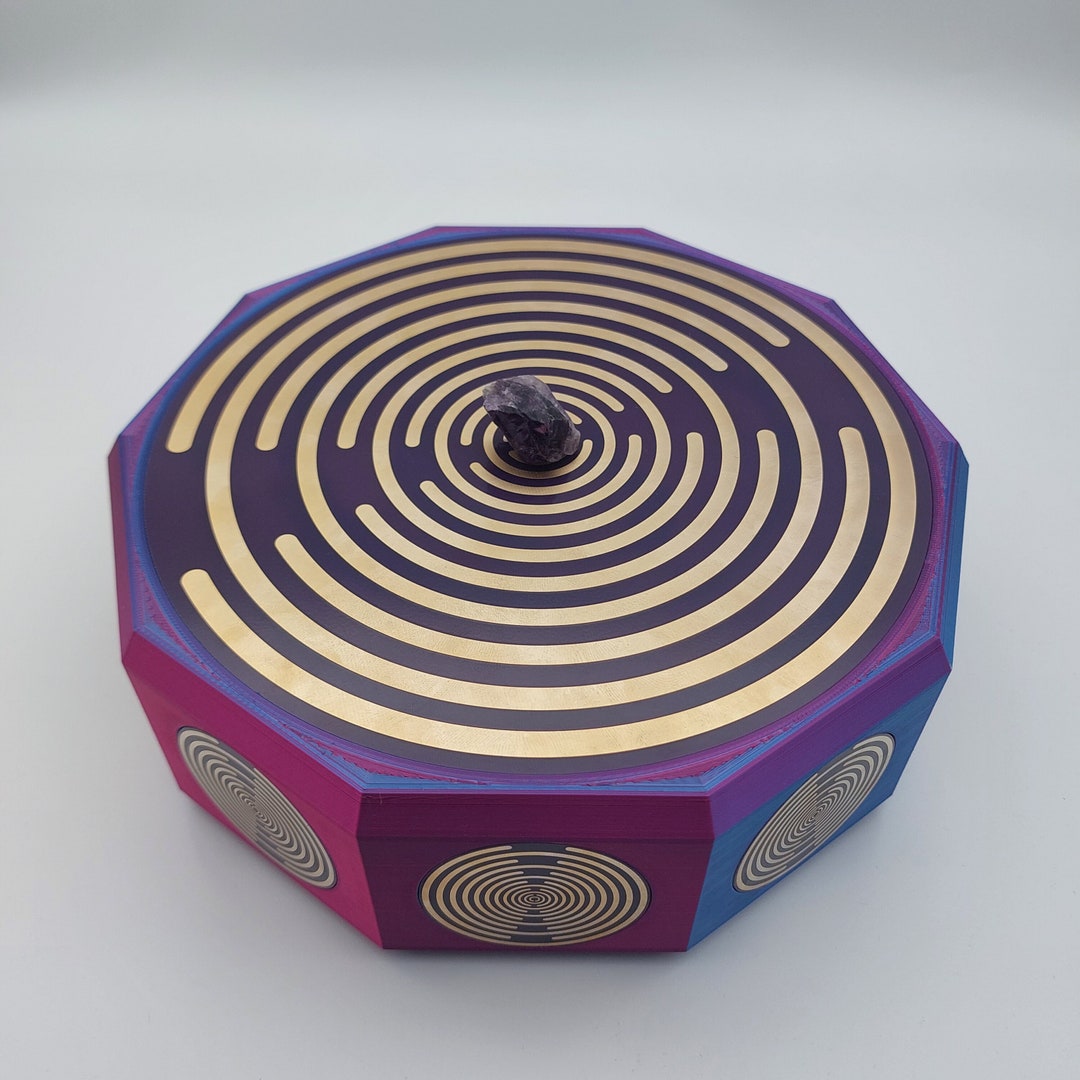 Large Decagon Prism Charging Station Lakhovsky MWO Antenna, Radionics ...