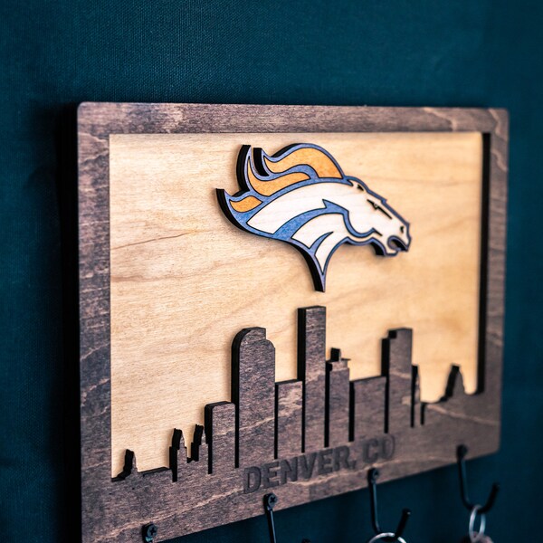 Denver Broncos Sign - Etsy