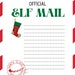 Elf Mail Letter Printable Christmas Letter - Etsy