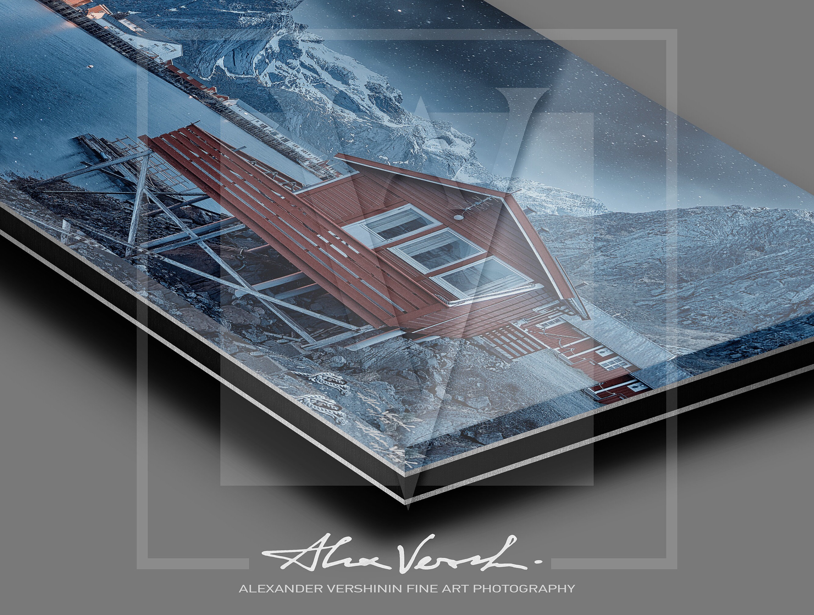 Norway Lofoten Photo Print. Winter Night Photo by Alexander Vershinin ...