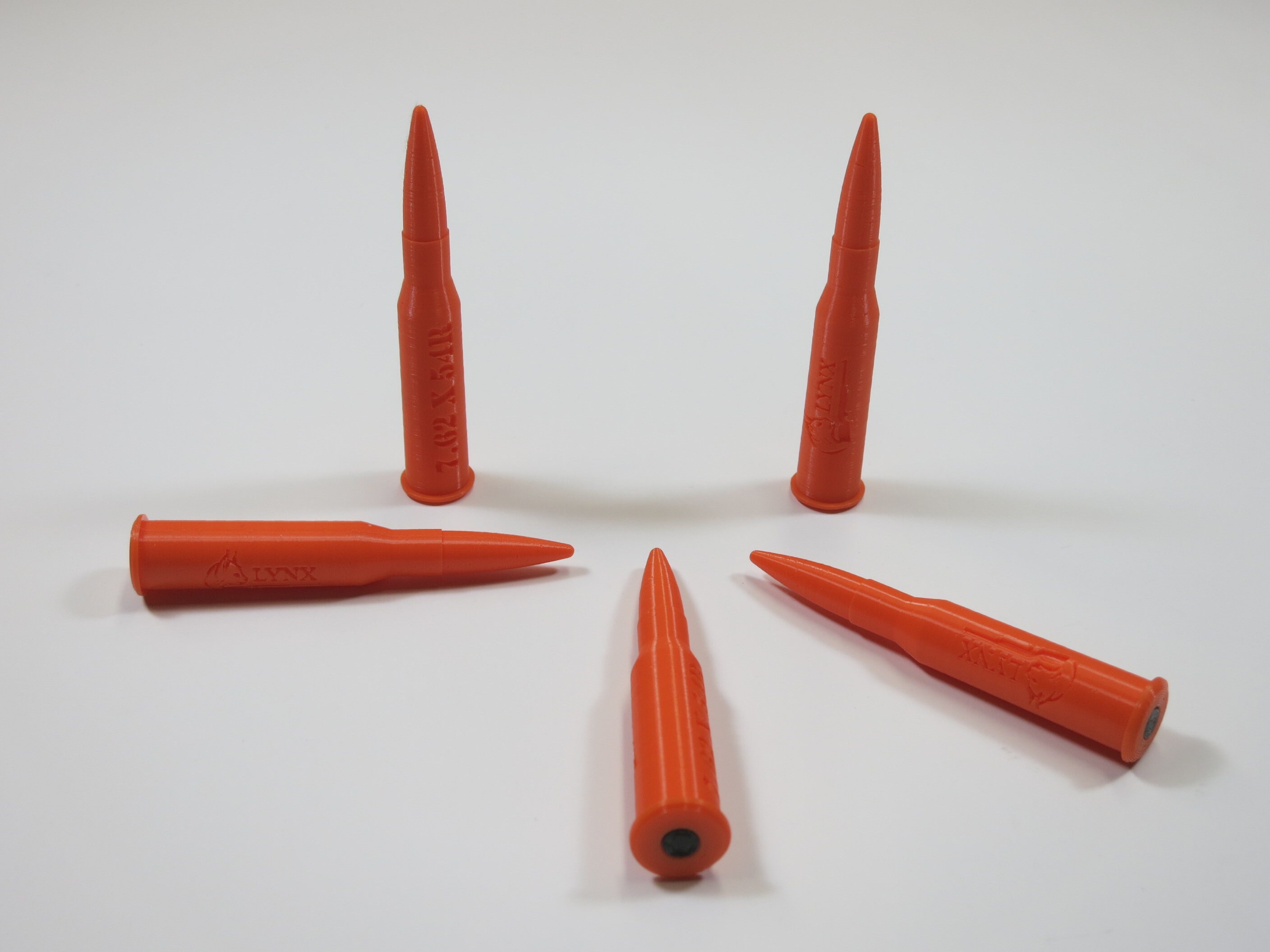 7.62x54r Plastic Snap Caps / Dummy Training Rounds Set of 5 - Etsy
