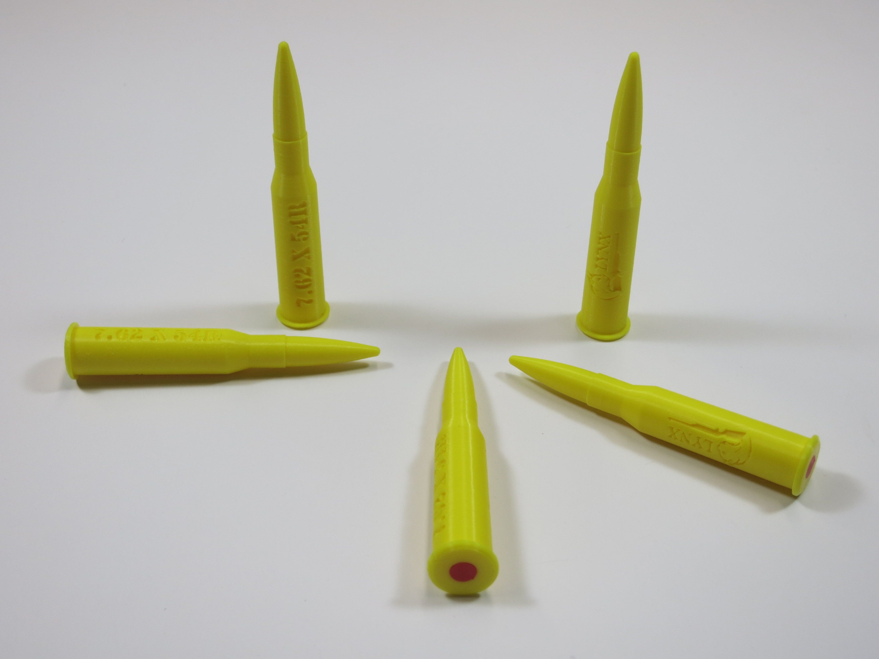 7.62x54r Plastic Snap Caps / Dummy Training Rounds Set of 5 - Etsy